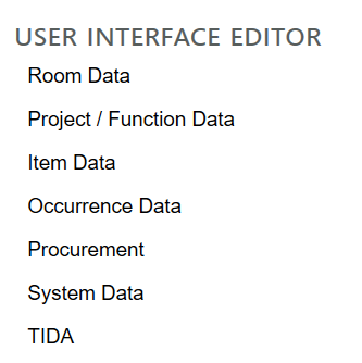 Edit User Interface