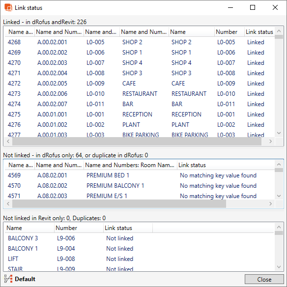 Synchronize window interface