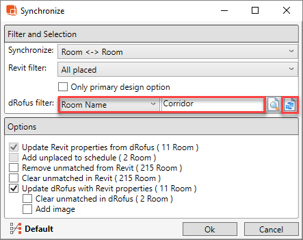 Synchronize window interface