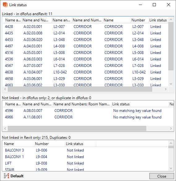 Synchronize window interface