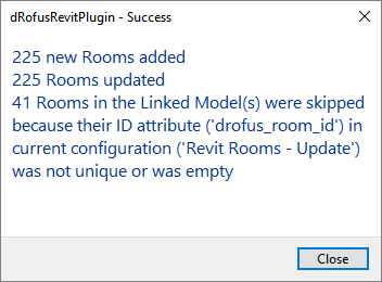Create or Update Revit Rooms from Linked Revit Model