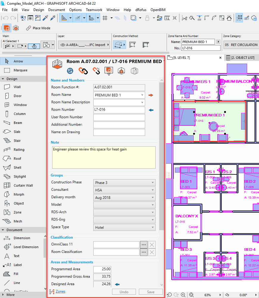dRofus Panel Introduction
