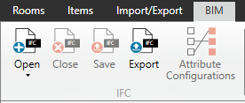Open IFC files in dRofus Desktop