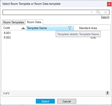 Assign Room Data from Room Template to Rooms