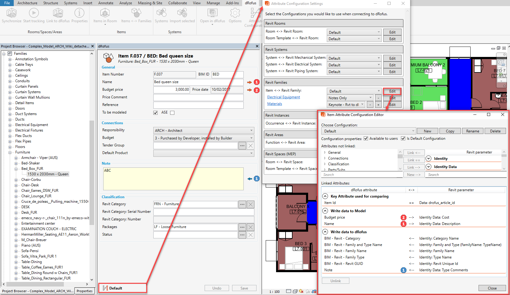 dRofus Panel Family Types Introduction