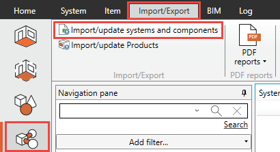 Excel: Import and Update Systems and Components
