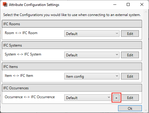 Category specific occurrence Configurations