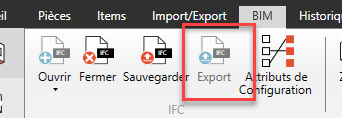 Export IFC-