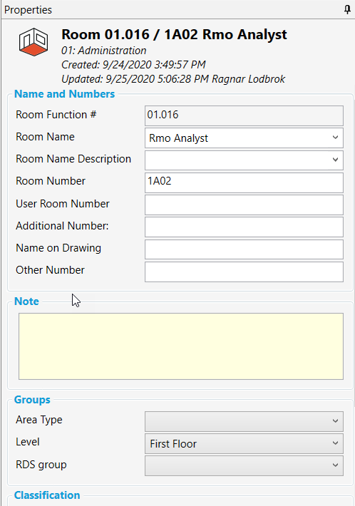 Interface Room Module