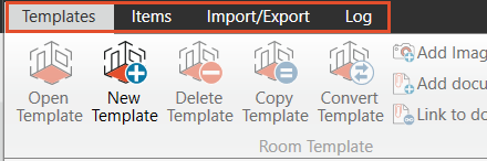 Interface Rooms templates