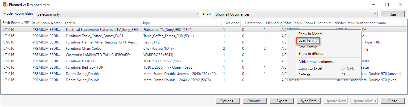 2. Load Family in Revit