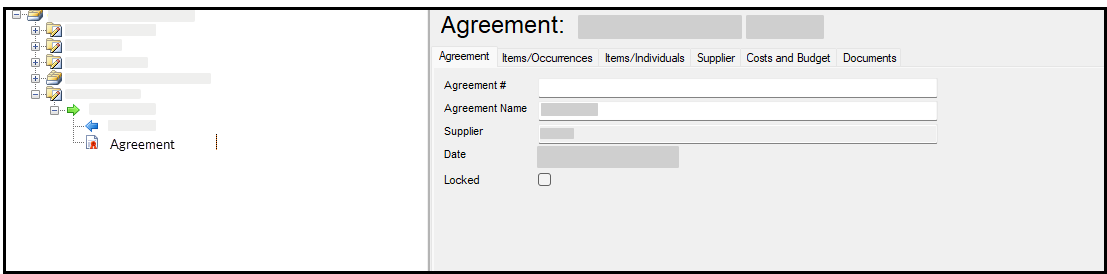 Create Agreement