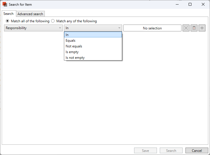 2. Search and advanced search