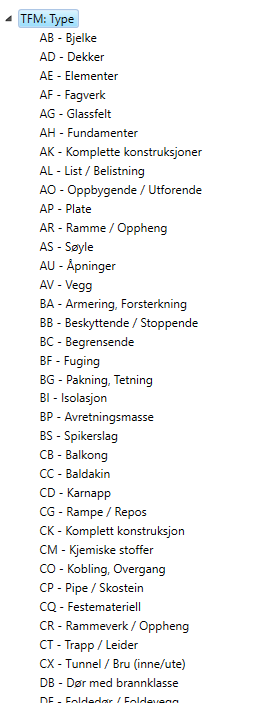 Eksempel: TFM - Oppsett og Excel Import