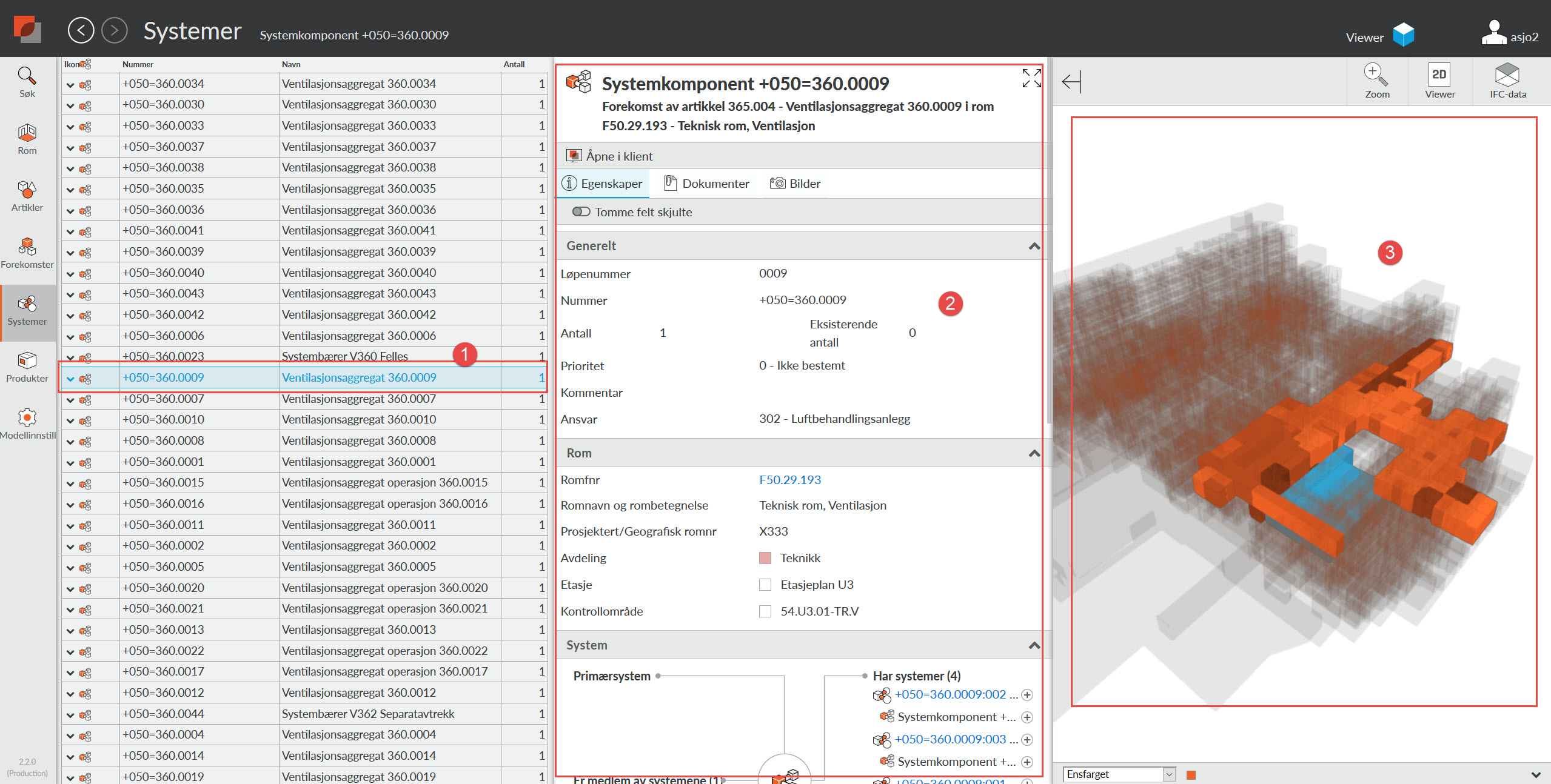 Visualize Systems with dRofus Web