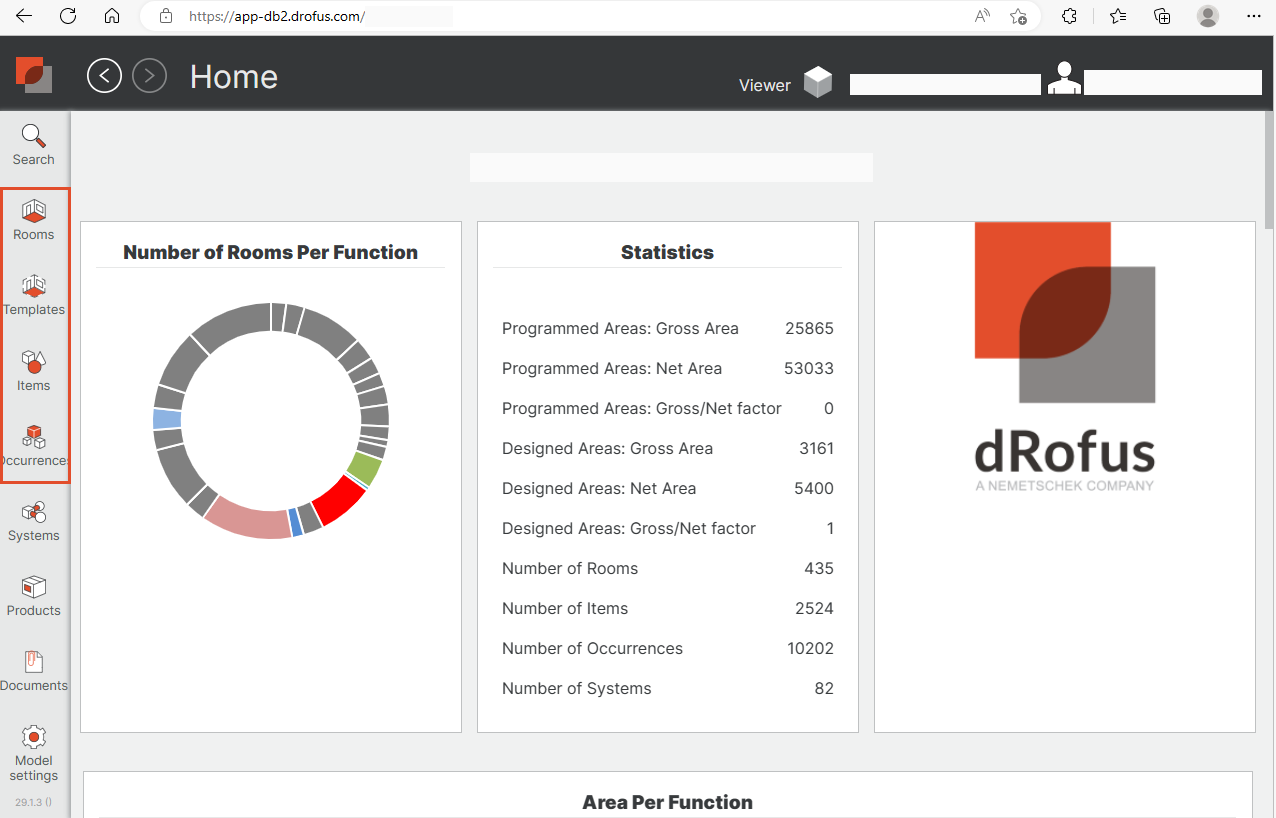 Export Reports and Exports using dRofus web