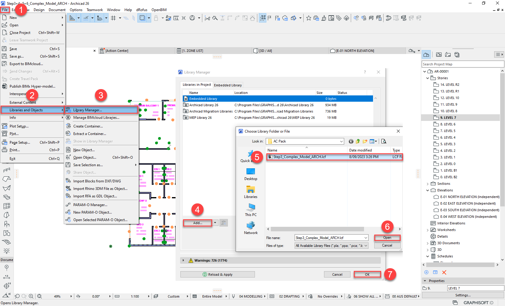 Step by Step Instructions - Archicad