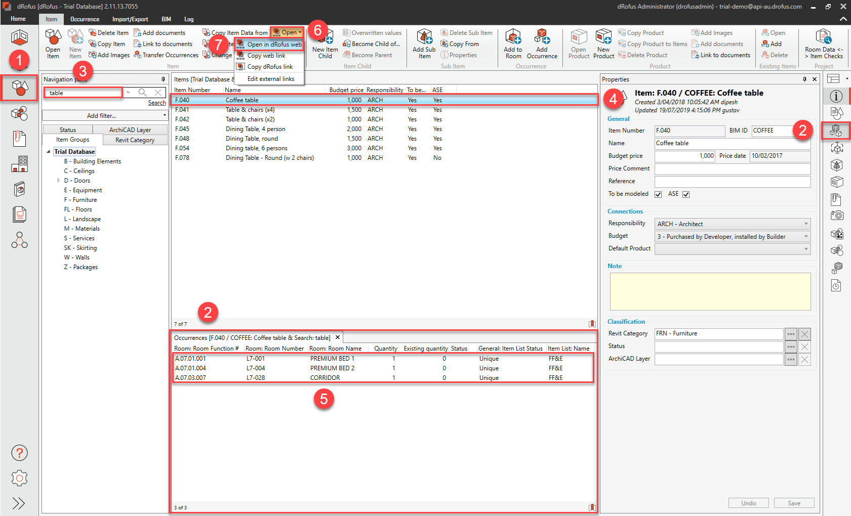Step by Step Instructions - Revit