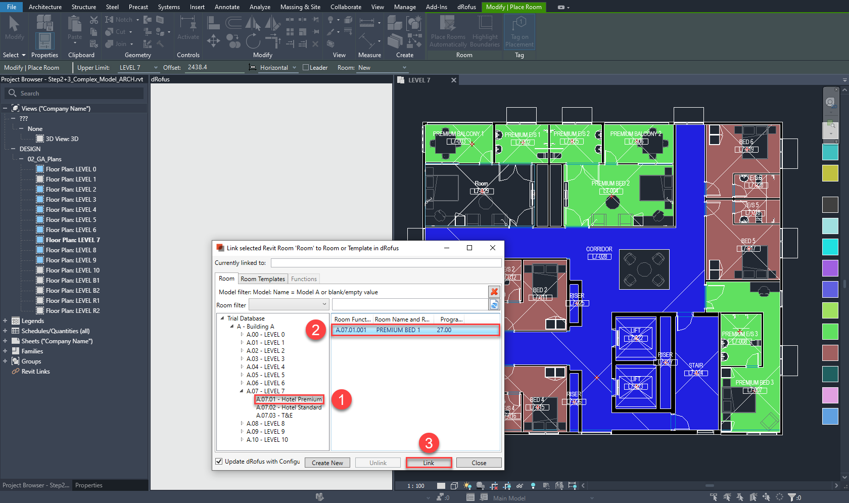 Step by Step Instructions - Revit